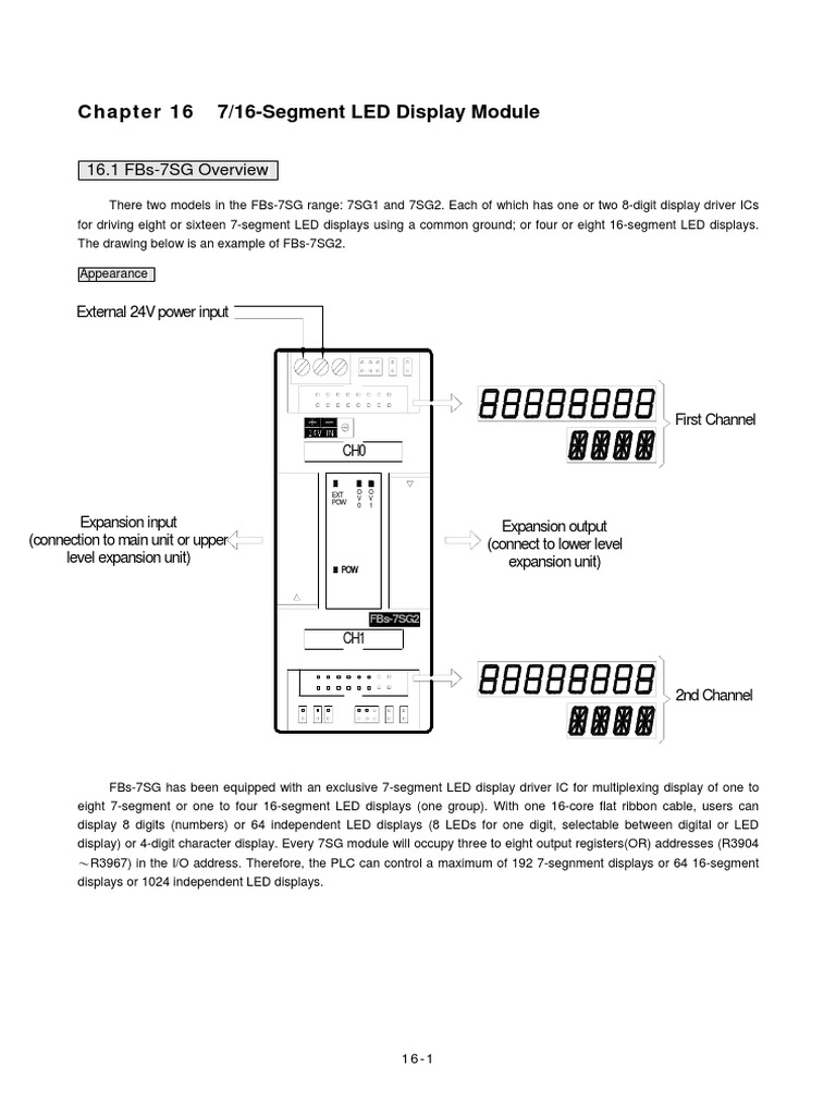 16 Segment Display | PDF | Light Emitting Diode | Power Supply