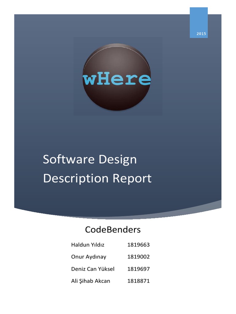 Where SDD | PDF | Software Testing | Use Case