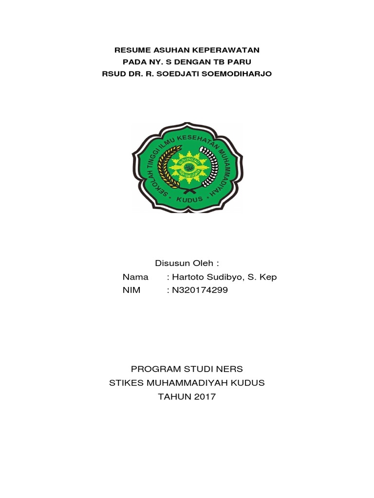 Resume Askep TB Paru | PDF | Sains & Matematika