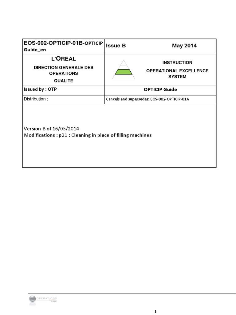 Eos 002 Opticip 01b Opticip Guide en | PDF | Hygiene | Pressure Measurement