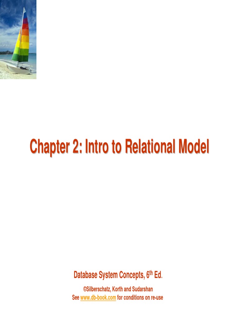 ch2 PDF | PDF | Relational Database | Data Model ch2 PDF | PDF | Relational Database | Data Model
