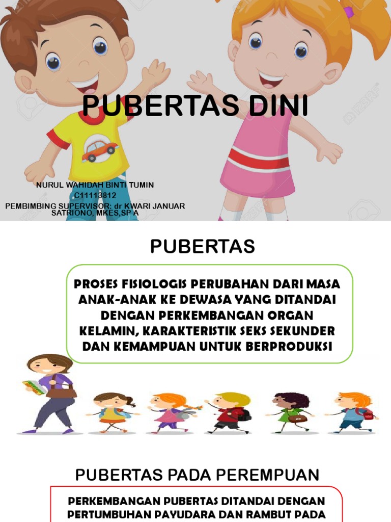 Pubertas Dini | PDF | Pengembangan Diri | Kesehatan Holistik