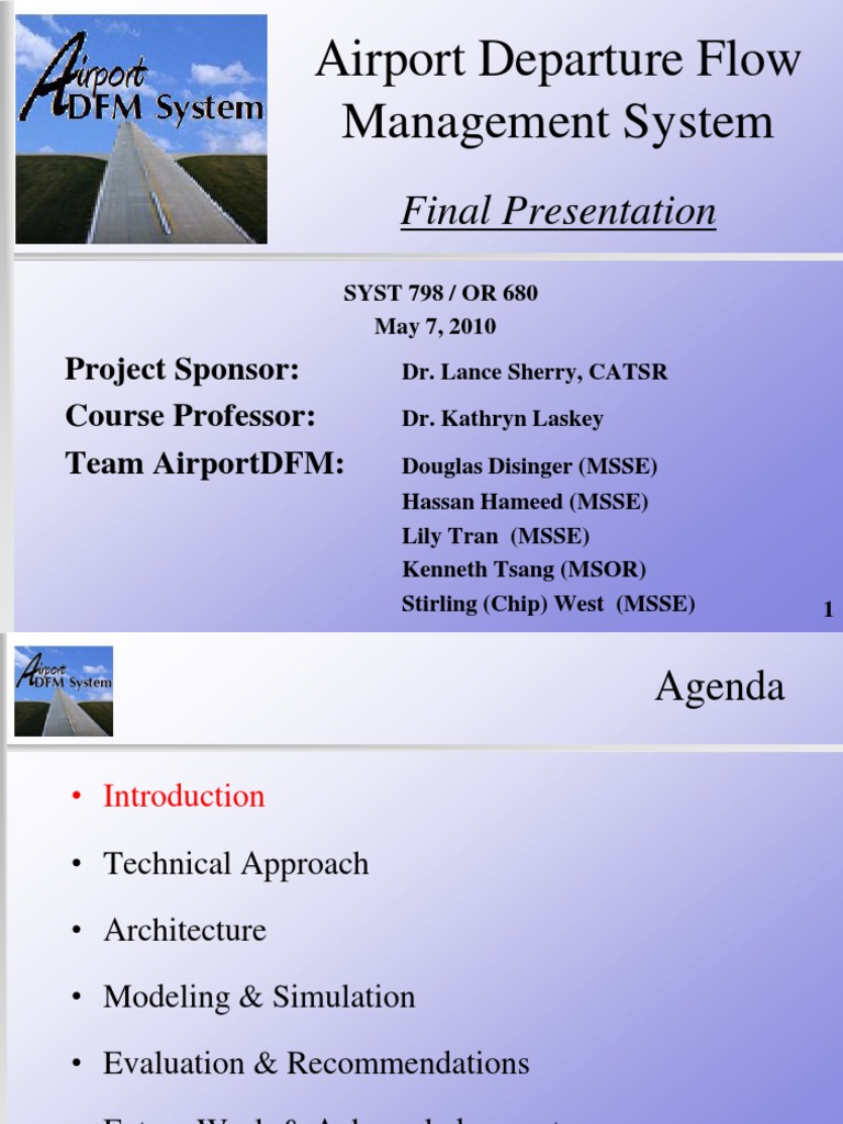 Airport Departure Flow Management System | Download Free PDF | Air ...