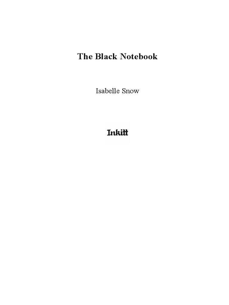 The Black Notebook | PDF