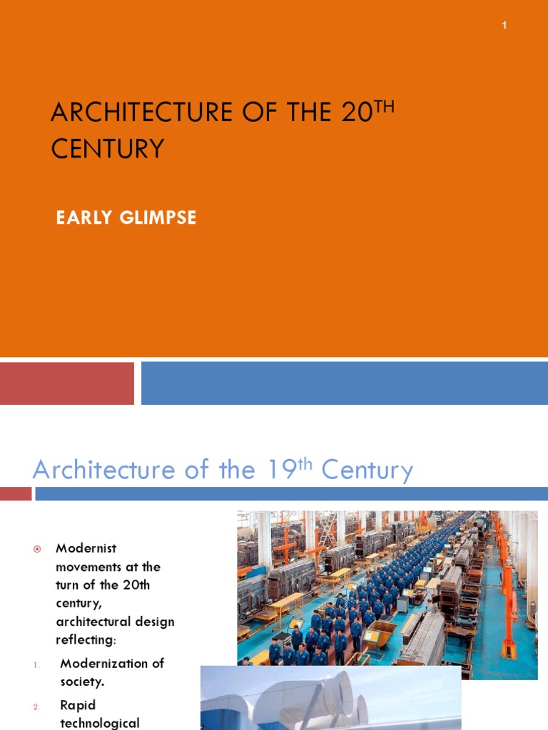 Modern Architecture of the 20th Century | PDF | Modernism | Art Movements