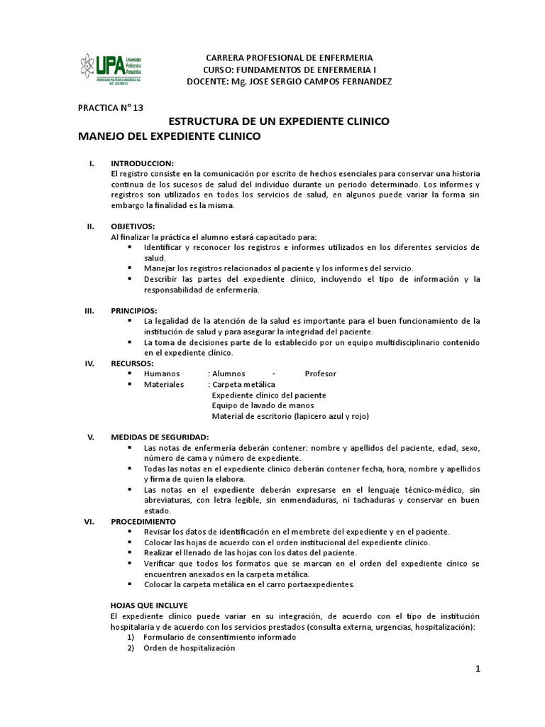 Expediente Clinico