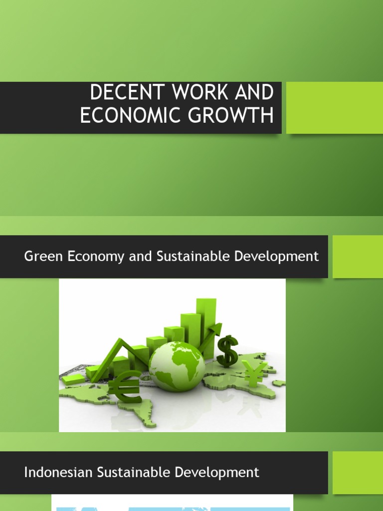 Decent Work And Economic Growth Pdf