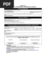 Formato DC 3 Microsoft Word | PDF