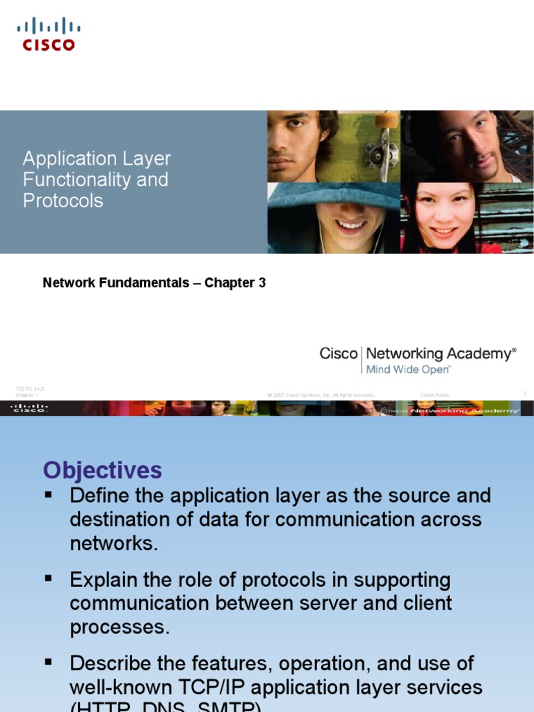 Application Layer Functionality and Protocols: Network Fundamentals - Chapter 3 | Download Free ...