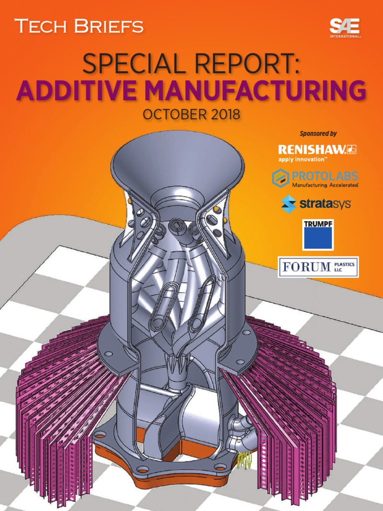 Additive Manufacturing Special Report 1018 | PDF | 3 D Printing | 3 D ...