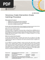 Snake Awareness Toolbox Talk | PDF
