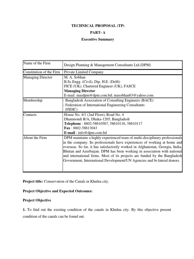 Technical Proposal | PDF | Geographic Information System | Surveying
