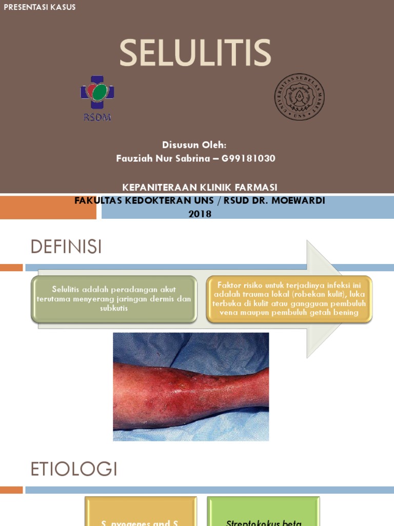 Presentasi Kasus - Selulitis | PDF