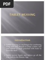 Tablet Weaving Patterns 1 | PDF