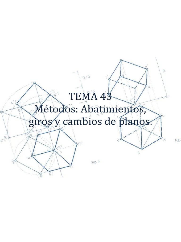 Tema 43 DIBUJO | PDF