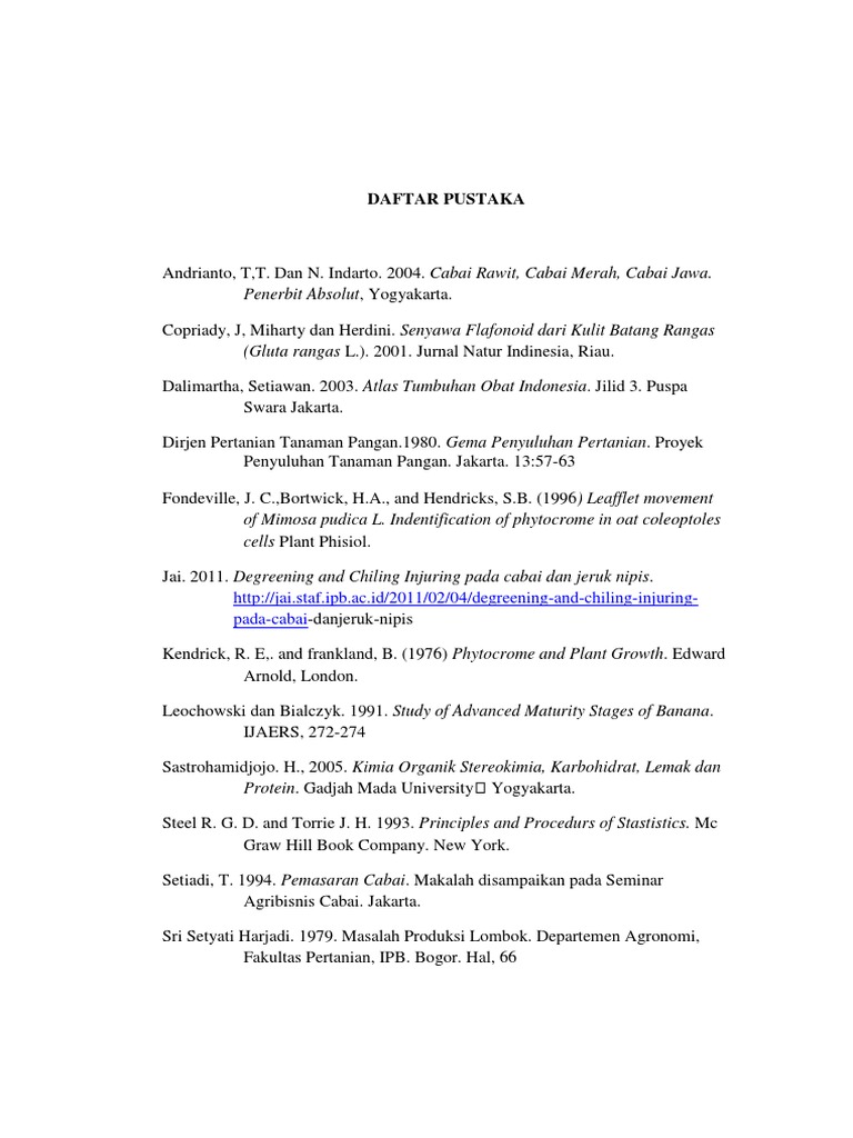 Daftar Pustaka | PDF