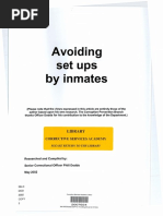 Inmate Communication Skills Guide | PDF | Communication | Anger