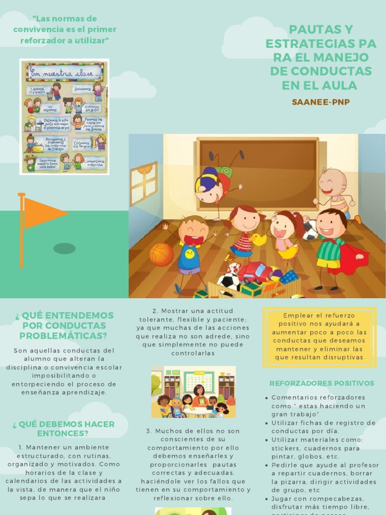 Estrategias para el manejo de conductas problemáticas en el aula ...