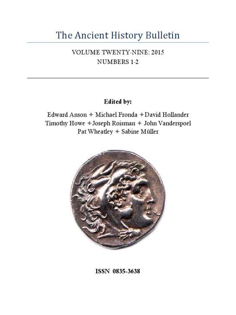 Antipater and The Lamian War | PDF | Macedonia (Ancient Kingdom ...