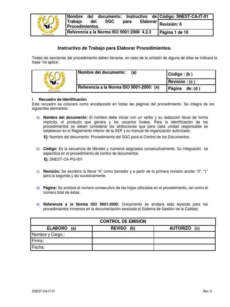 Manual de Procesos y Procedimientos | PDF | Iso 9000 | Verbo