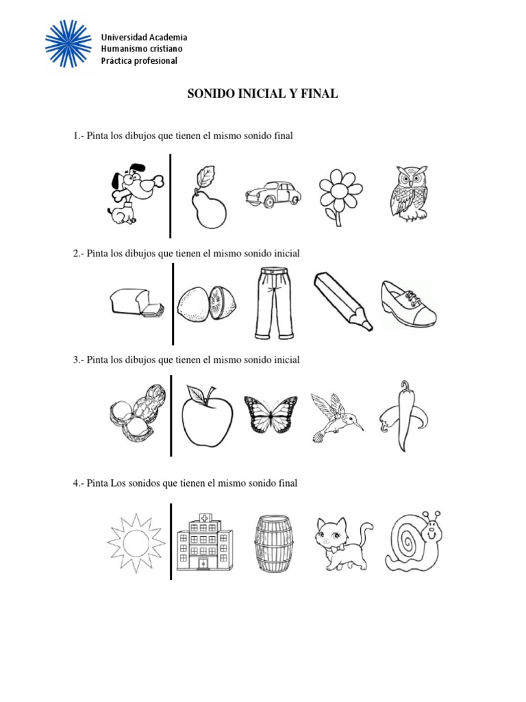 Sonido Inicial y Final | PDF | Deportes | Ocio