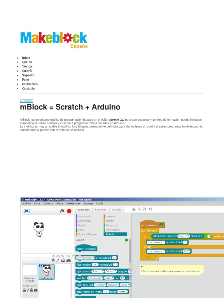 mblock | Scratch (lenguaje de programación) | Robot | Prueba gratuita ...
