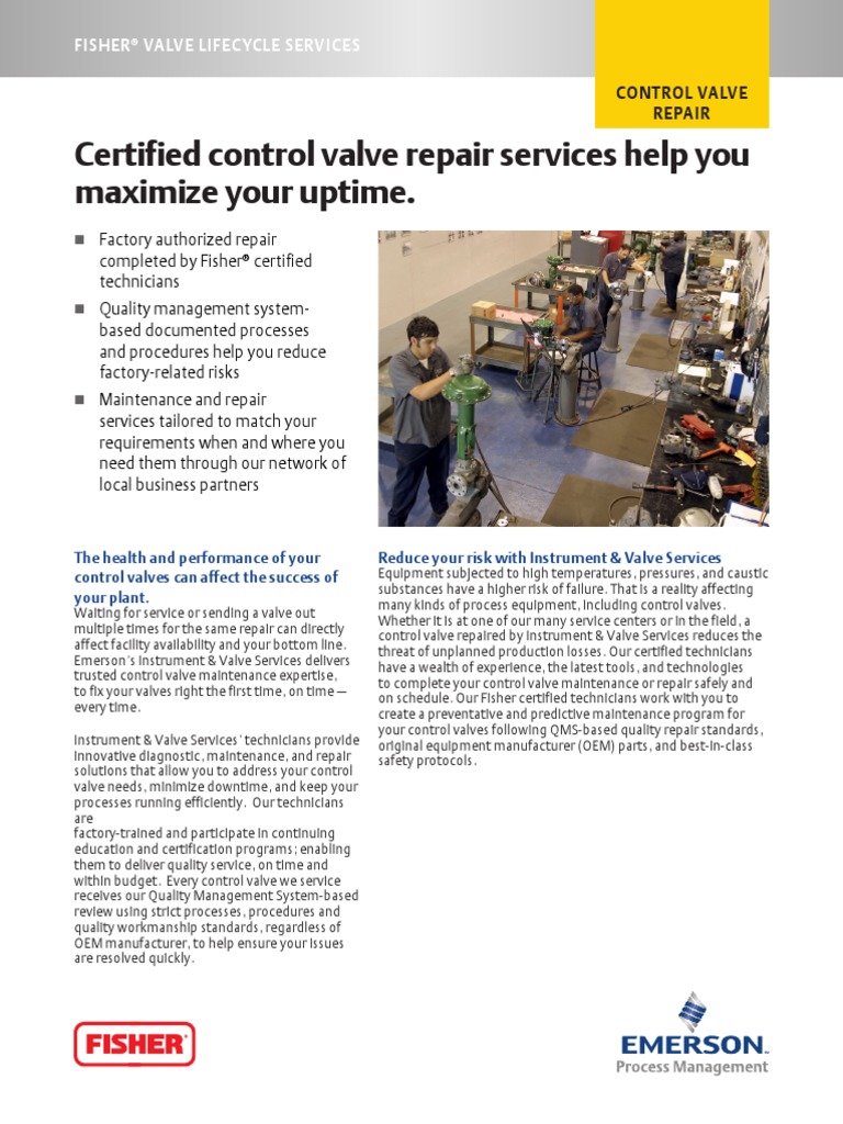 161 Fisher Technical | Download Free PDF | Safety | Valve