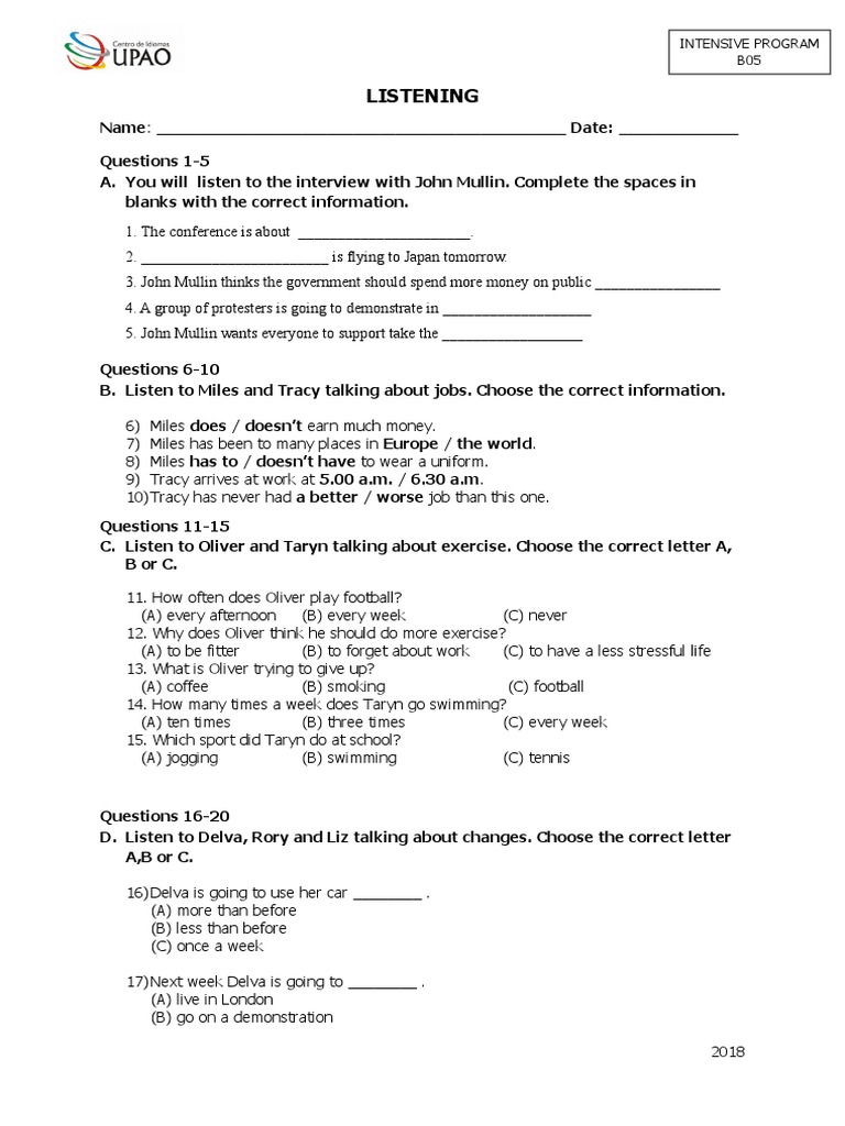 Assessment-Intensive Basic 05 - 2016 | PDF