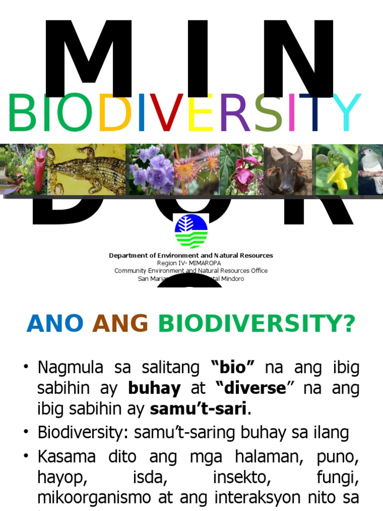 Biodiversity Dalawturo Tagalog