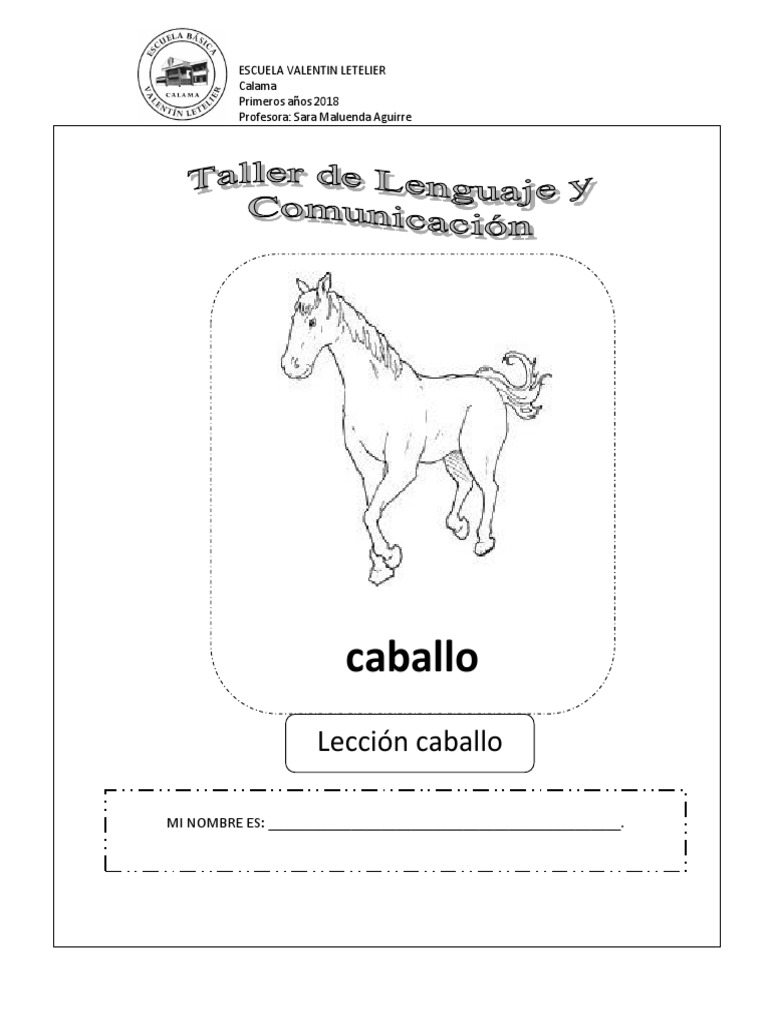 Lección Caballo | PDF