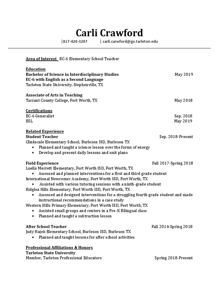 Educ Resume | PDF