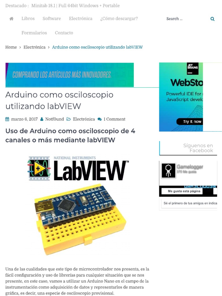 Arduino Como Osciloscopio | PDF
