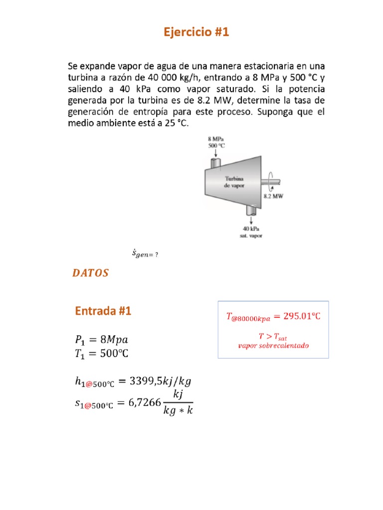 Ejercicios Termo | PDF