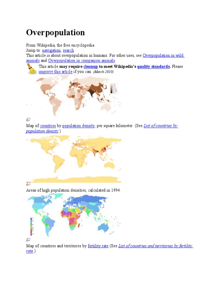 Overpopulation: Navigation Search Overpopulation in Wild Animals ...