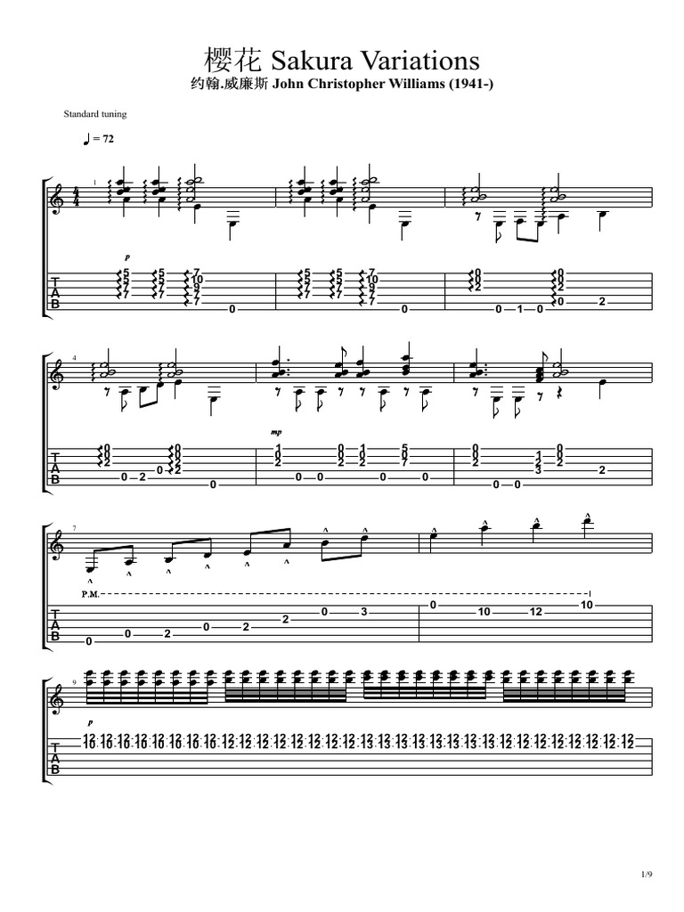 15 樱花 Sakura Variations | PDF