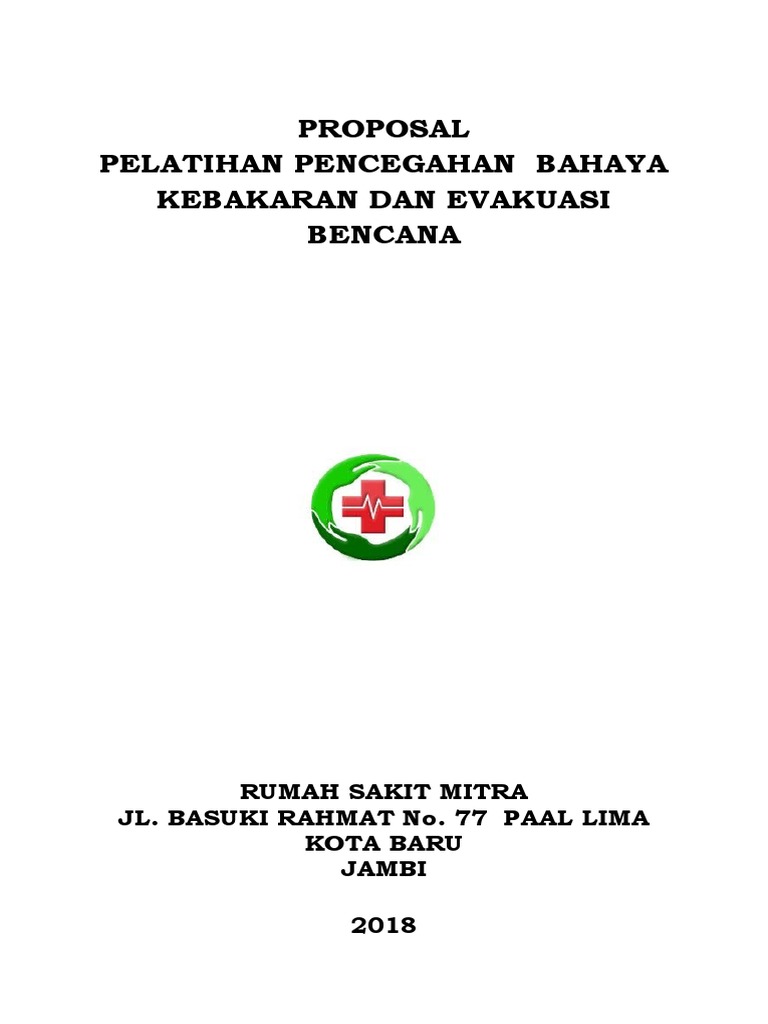 PROPOSAL Pelatihan Damkar | PDF
