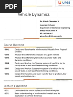 Fundamentaln of Vehicle Dynamics | PDF