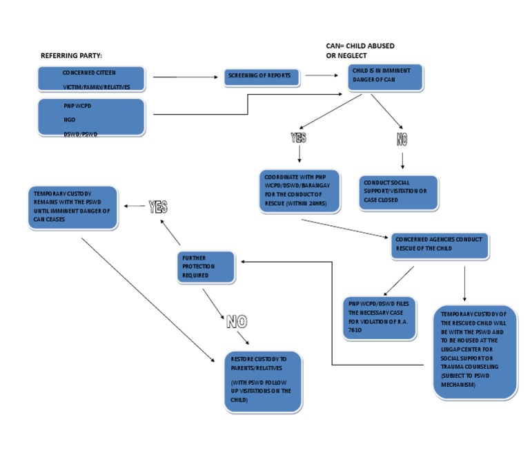Project Ubing Flow Chart | PDF | Child Custody | Aggression
