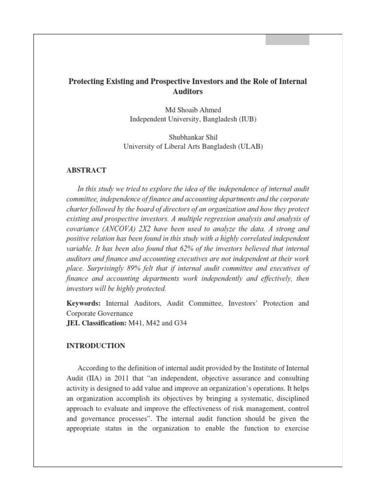 Sample Article For IBR Author | PDF