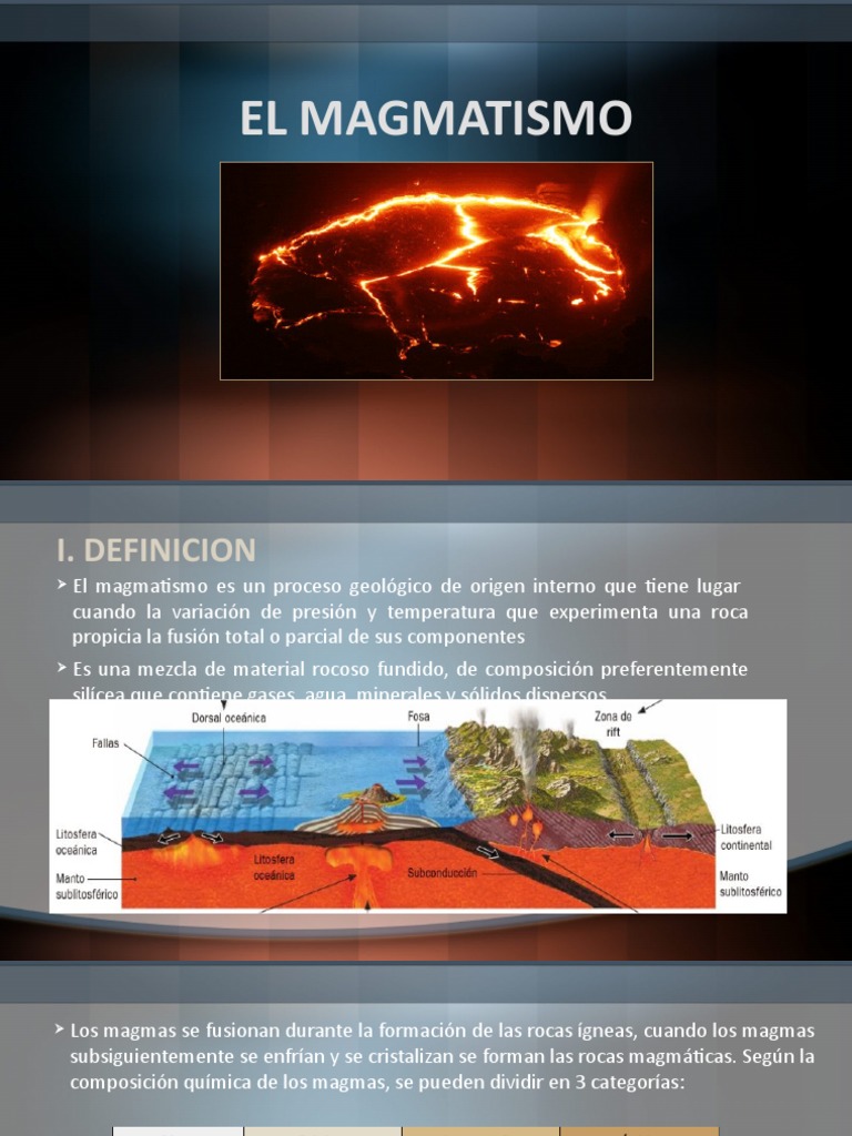 MAGMATISMO | PDF | Magma | Roca ígnea