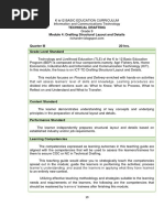 Technical Drafting NC Ii - Tesda Course Module | PDF | Competence ...