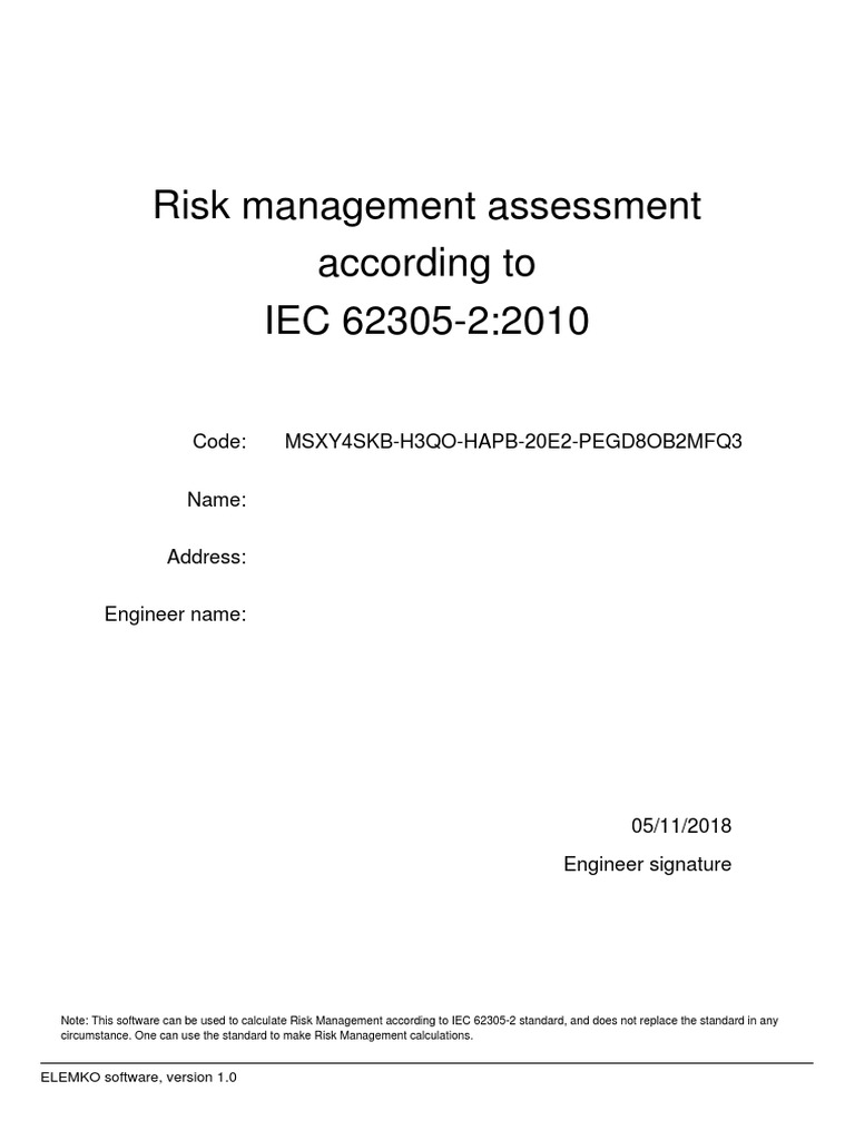 Lightning Protection Calculation | PDF | Electrical Wiring | Risk ...