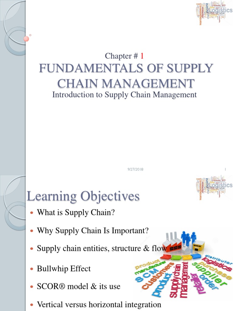 Introduction To Supply Chain Management | PDF | Supply Chain | Supply ...