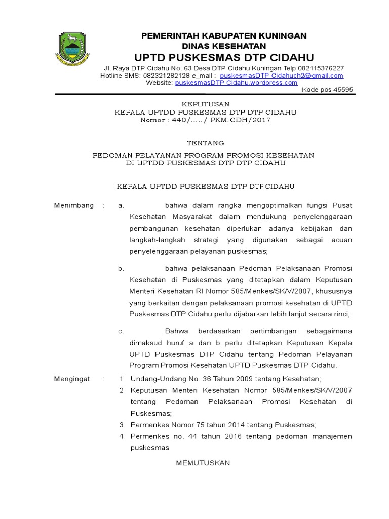 SK Program Promkes | PDF