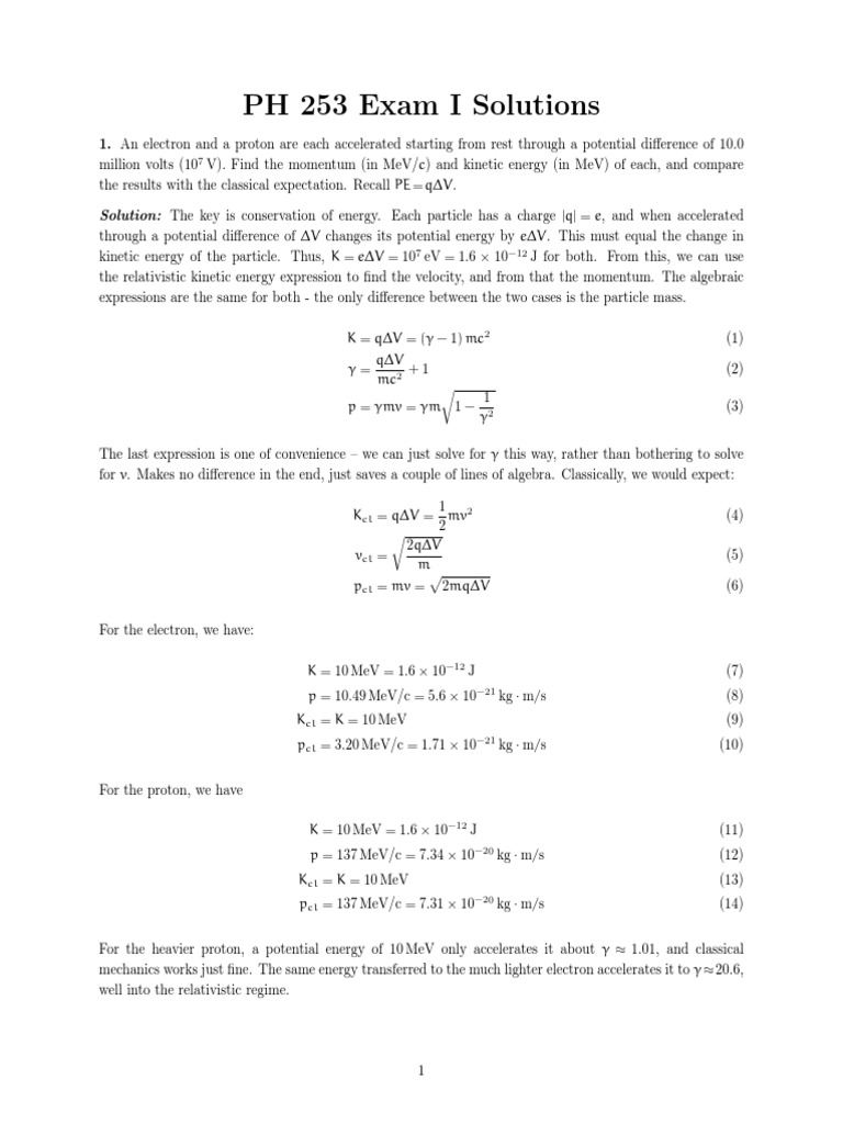 Handout Operator | PDF | Electronvolt | Electron