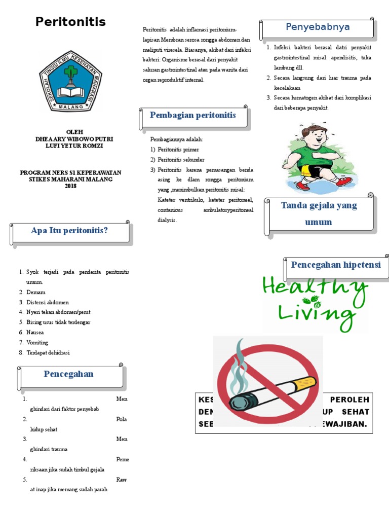 Leaflet Peritonitis | PDF