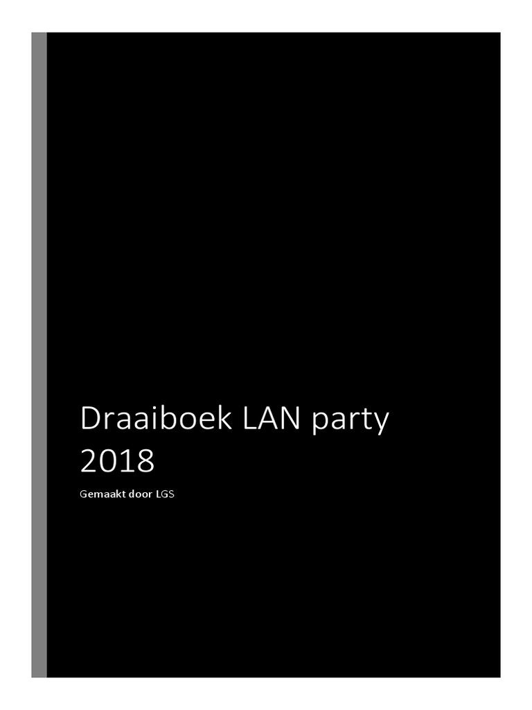 Draaiboek | PDF