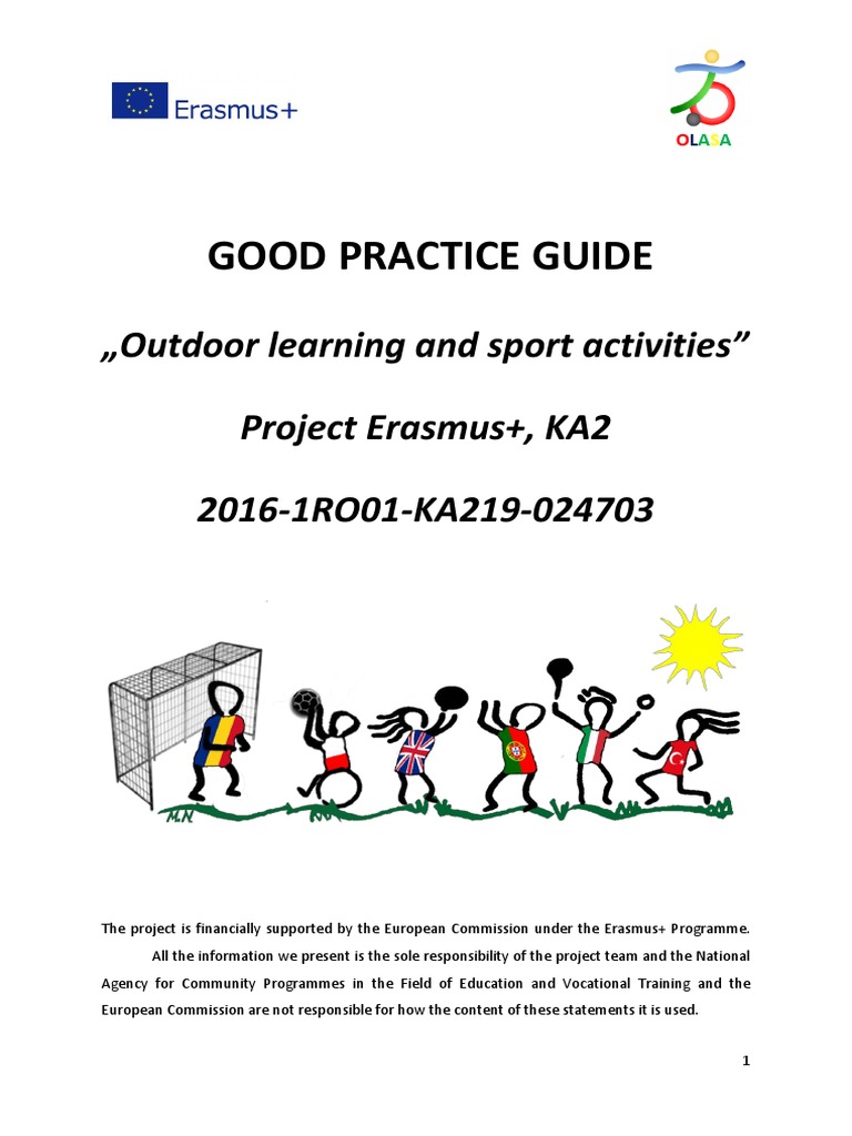 Good Practice Guide: Outdoor Learning and Sport Activities" Project ...
