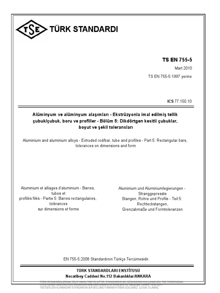 TS en 755 5 | PDF