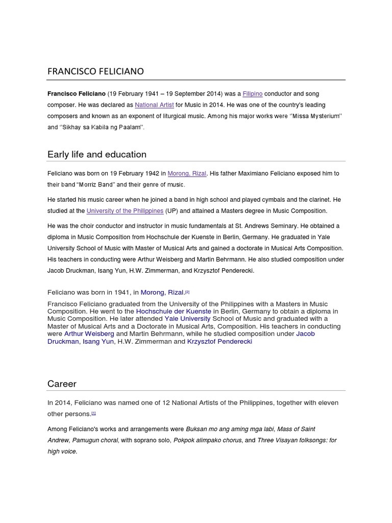 Contemp Artists 10 | PDF | Dances | Choir